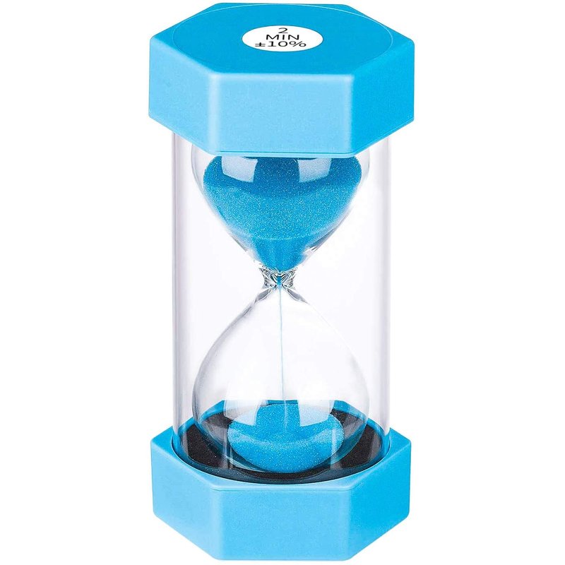 Sand Timer 2 Minute Hourglass Timer： Colorful Sand Clock 2 Minute ...